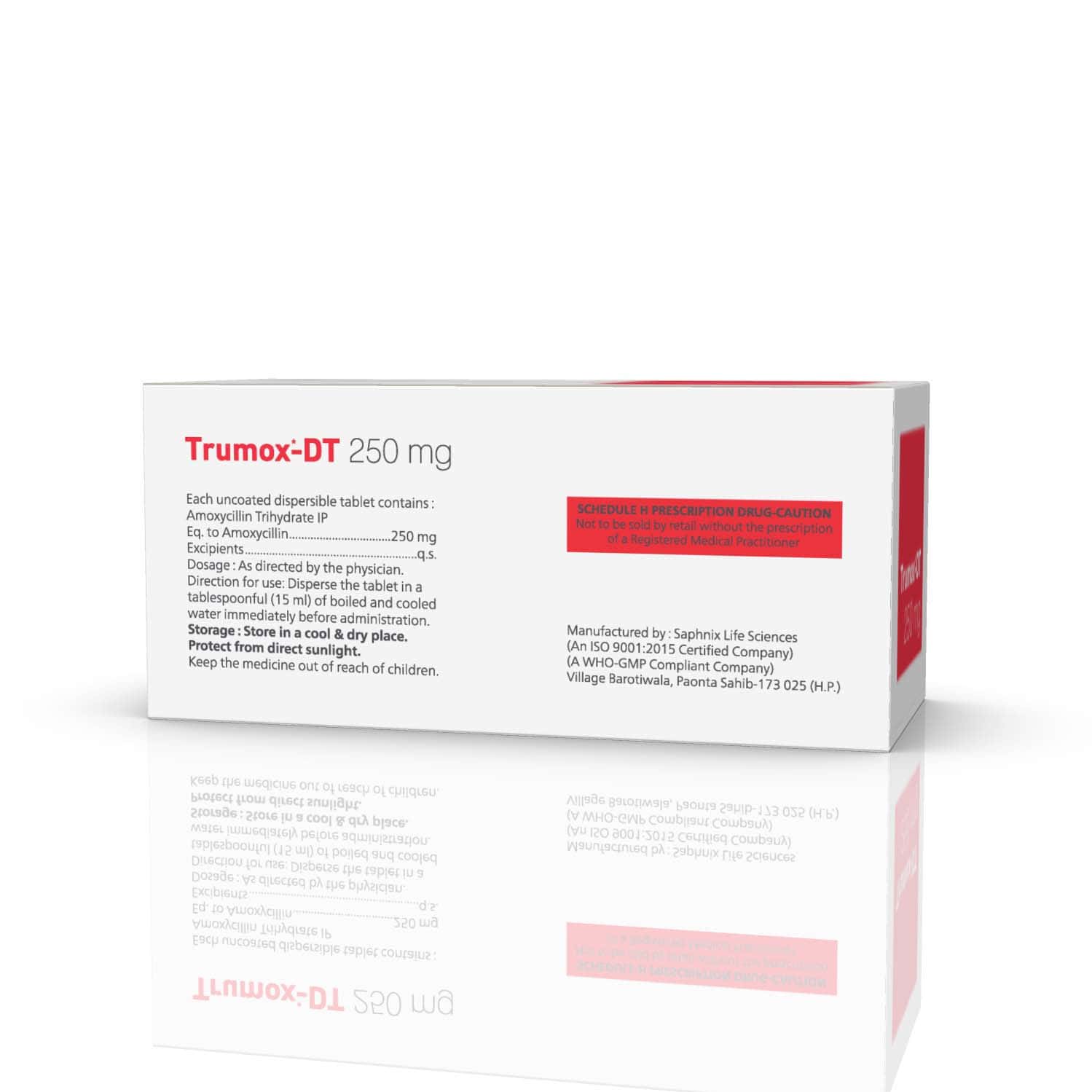 Buy TRUMOX 250 DT Online & Get Upto 60% OFF at PharmEasy
