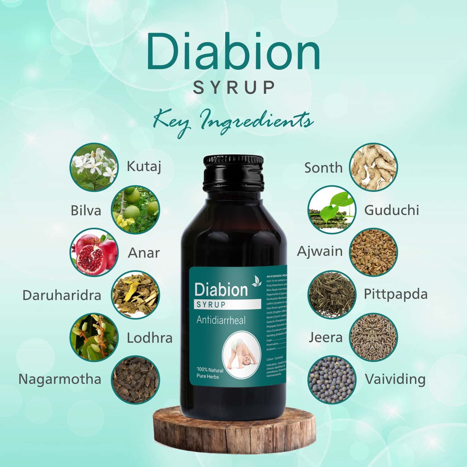 Buy DIABION SYRUP 100 ML | IMPROVES DIGESTION FOR OVERALL DIGESTIVE ...