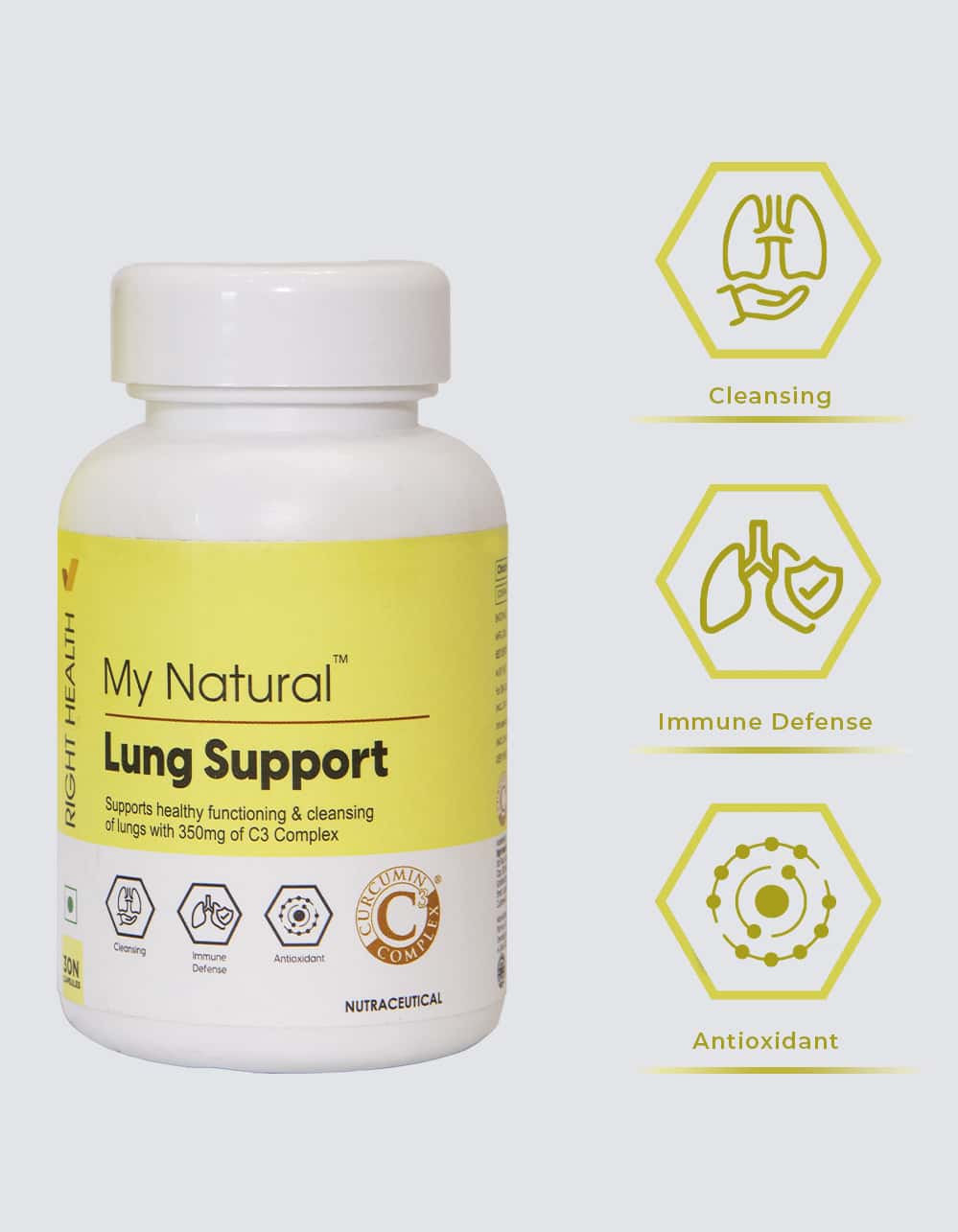 Buy MY NATURAL LUNG SUPPORT (30 TABLETS) Online & Get Upto 60% OFF at ...