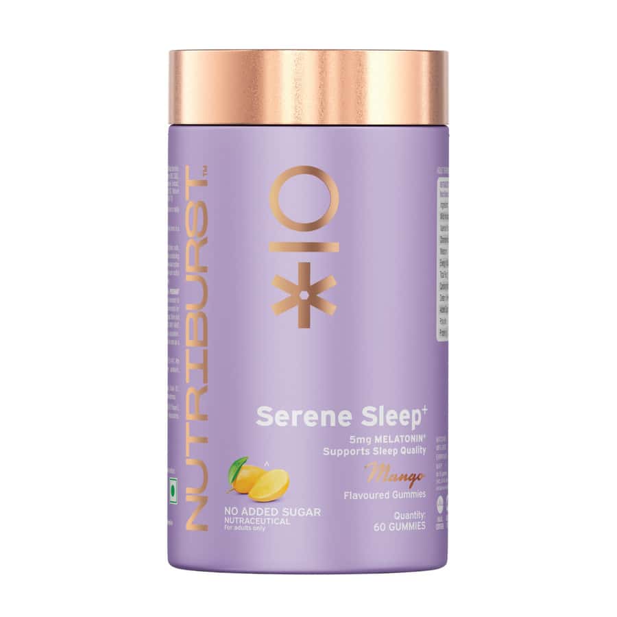 Buy NUTRIBURST SERENE SLEEP GUMMIES FOR QUALITY SLEEP & STRESS ...