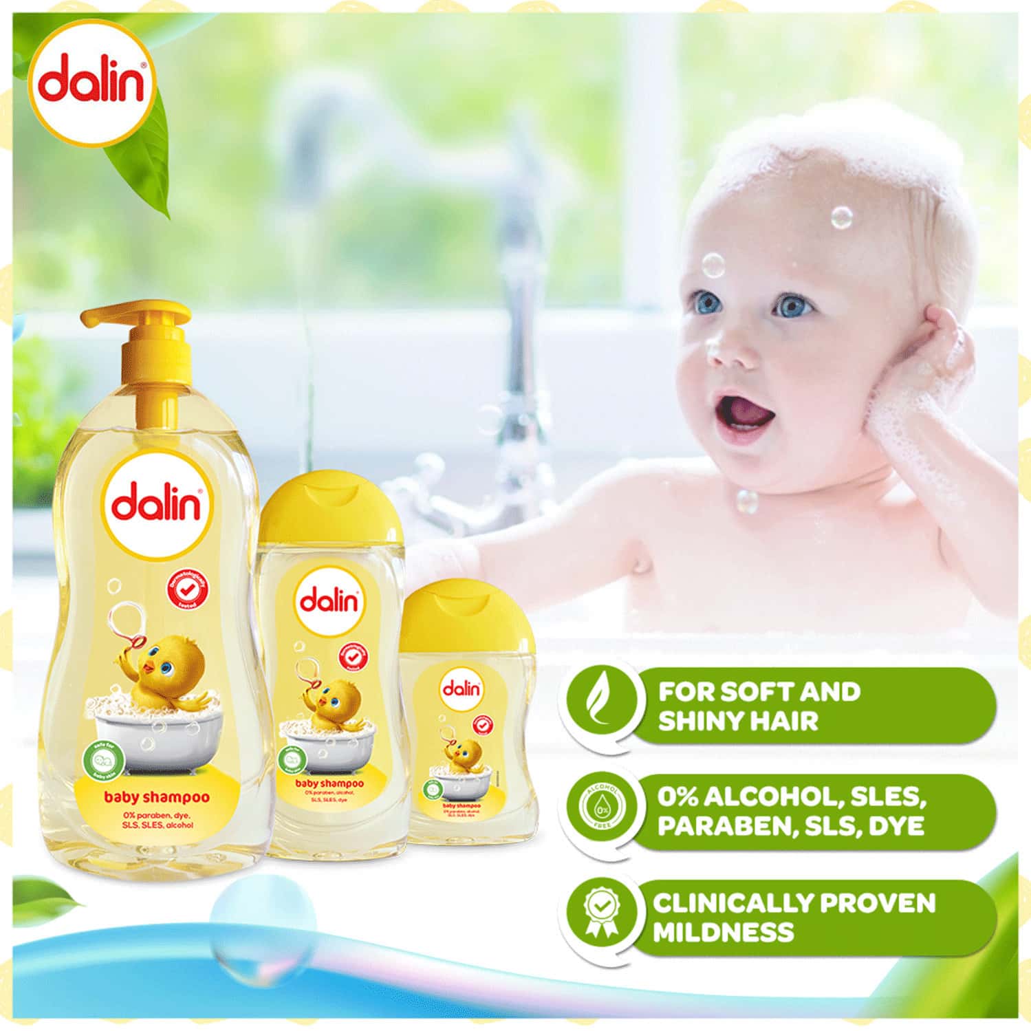 Buy DALIN BABY SHAMPOO 200 ML Online & Get Upto 60% OFF at PharmEasy