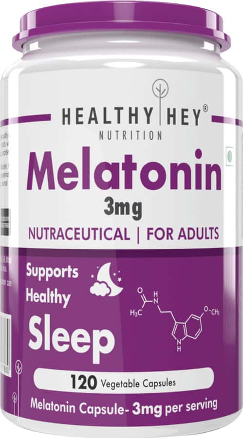 Buy HEALTHYHEY SLEEP AID MELATONIN 2 MG 120 VEGETABLE CAPSULES ...