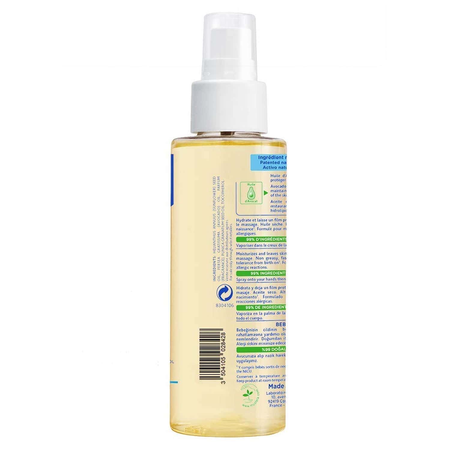Buy MUSTELA BABY OIL, 100ML, WHITE Online & Get Upto 60% OFF at PharmEasy