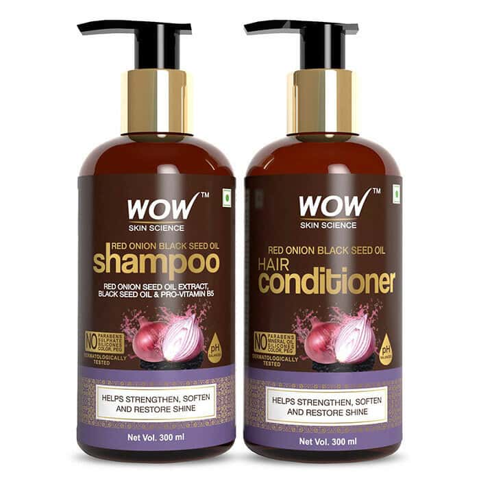 Buy WOW SKIN SCIENCE ONION RED SEED OIL SHAMPOO 300ML Online & Get Upto ...