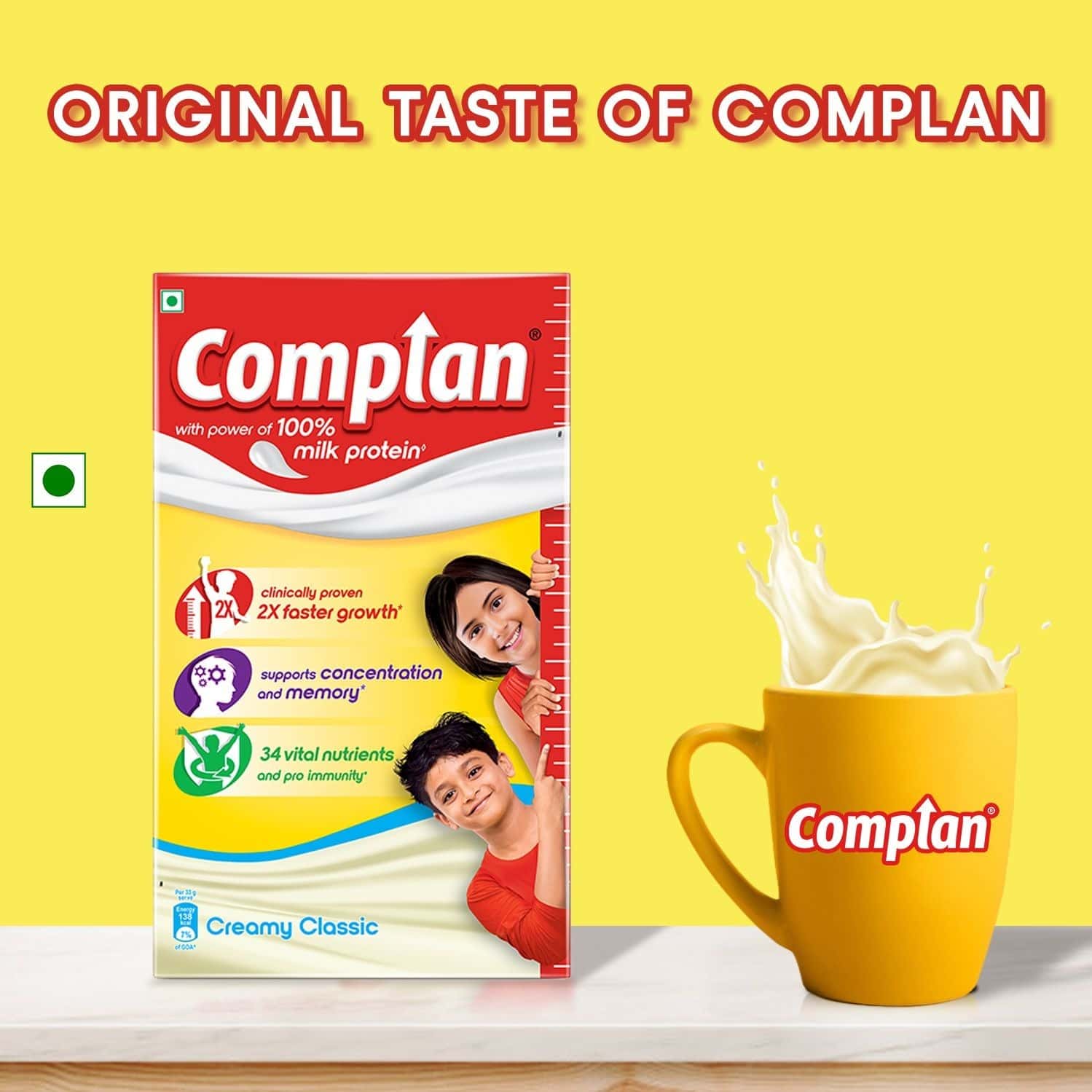 Buy COMPLAN NUTRITION AND HEALTH DRINK CREAMY CLASSIC 1KG REFILL Online ...
