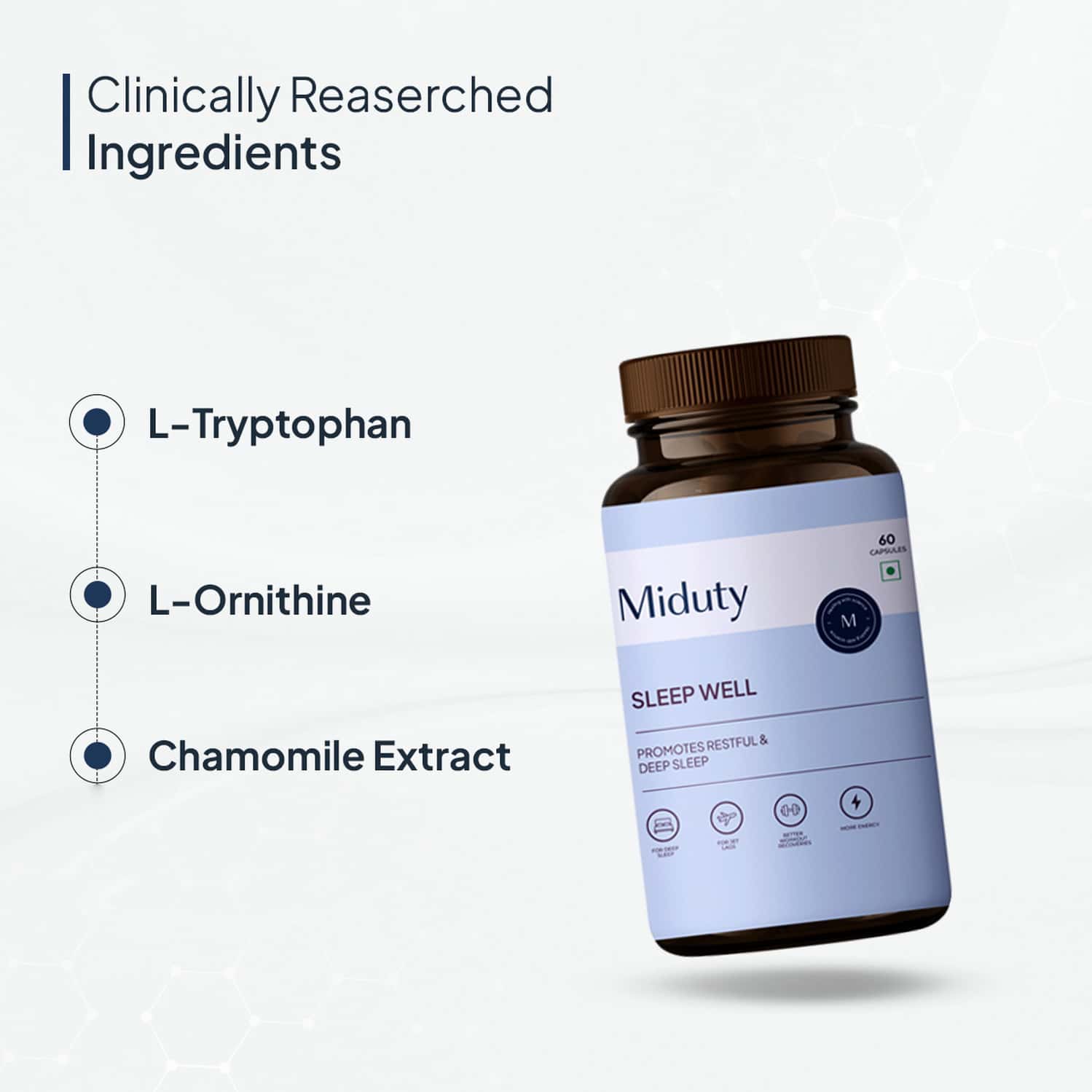 Buy MIDUTY PALAK NOTES SLEEP WELL CAPSULES -PROMOTE RESTFUL SLEEP DEEP ...