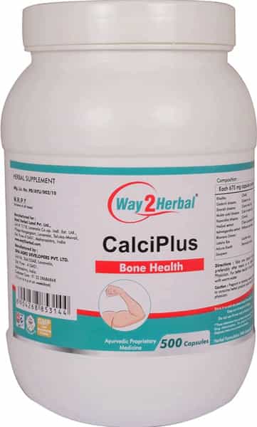 Buy WAY2HERBAL CALCIPLUS - 500 CAPSULES Online & Get Upto 60% OFF at ...