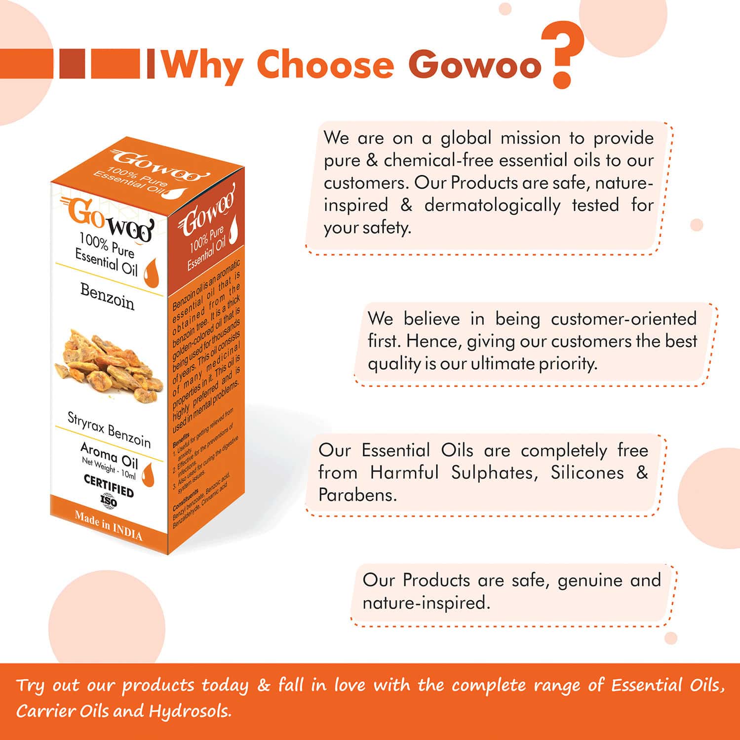 Buy GO WOO 100% PURE BENZOIN OIL VIRGIN & UNDILUTED 10 ML Online & Get ...