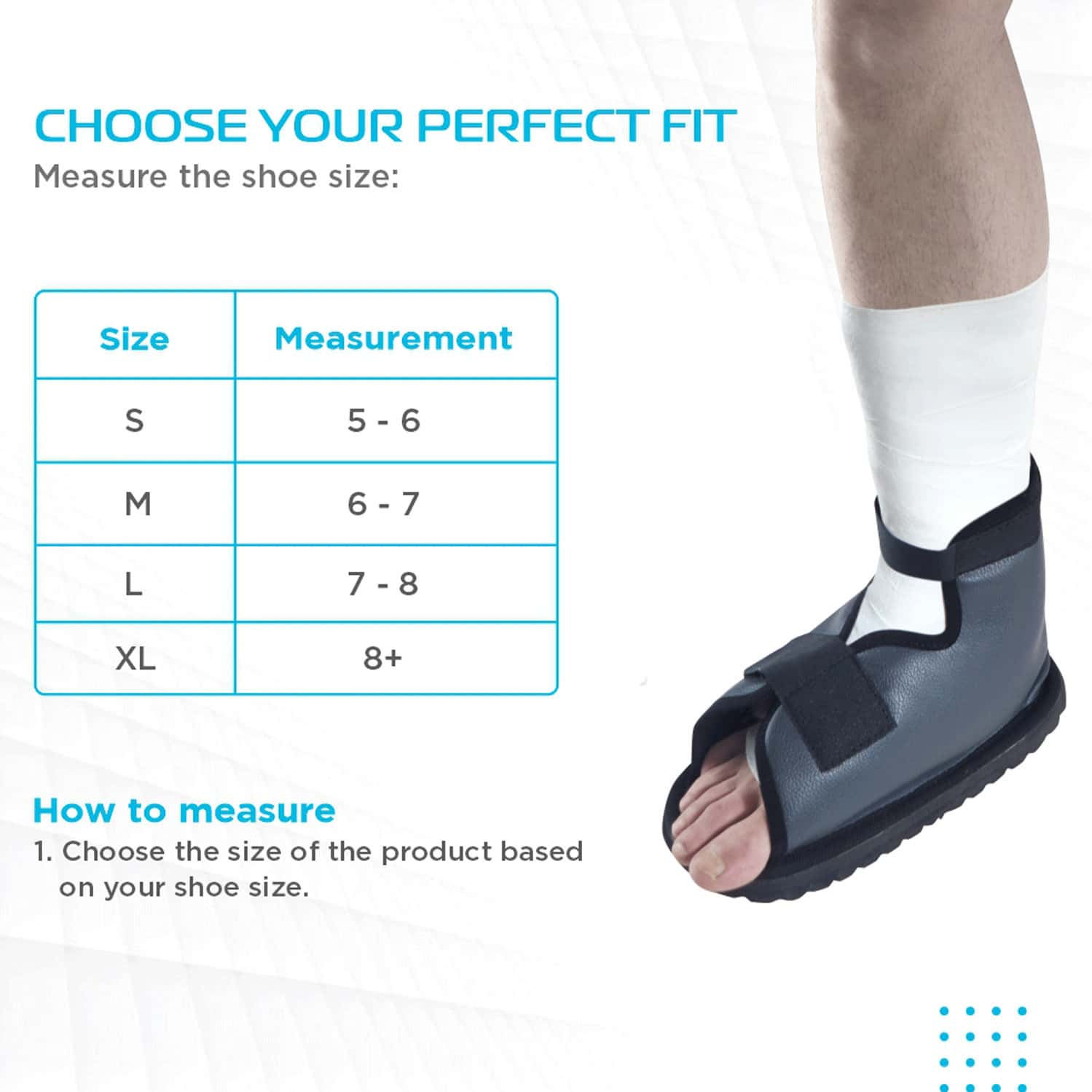 Buy VISSCO CAST SHOE WATERPROOF PLASTER COVER SHOE PREVENTS WEAR &TEAR ...