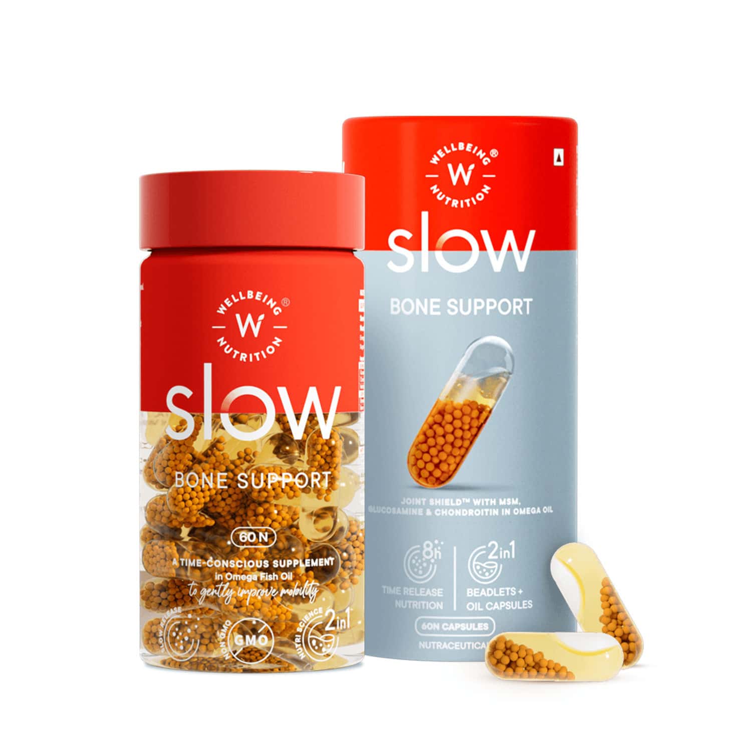 Buy WELLBEING NUTRITION SLOW MULTIVITAMIN FOR WOMEN 50+ VEGAN OMEGA FOR ...