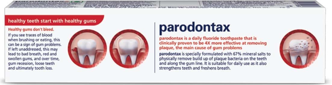 Buy PARODONTAX ULTRA CLEAN TOOTHPASTE FOR DAILY PROTECTION AGAINST GUM ...