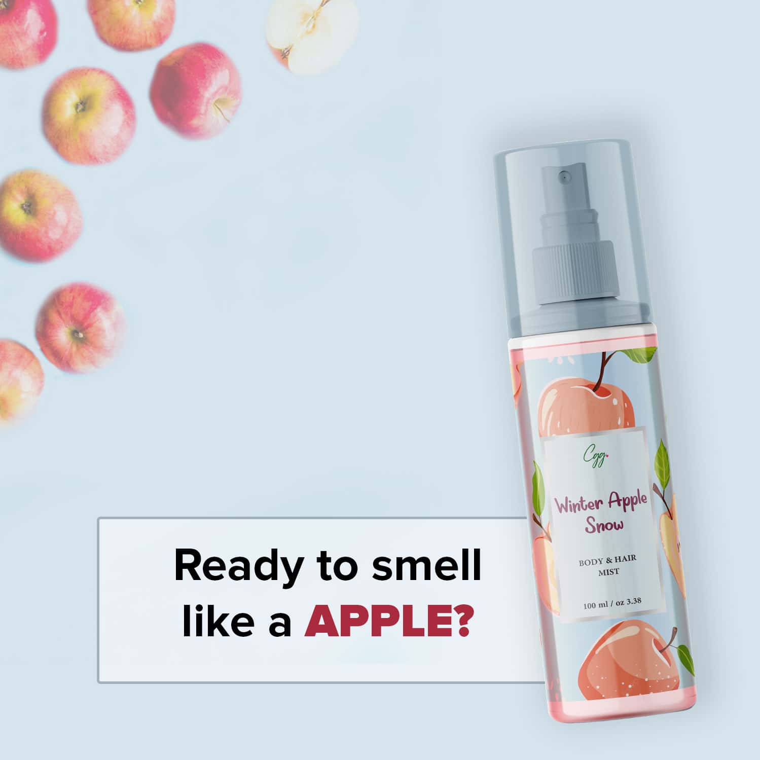 Buy CGG COSMETICS WINTER APPLE SNOW BODY & HAIR MIST 100 ML Online ...