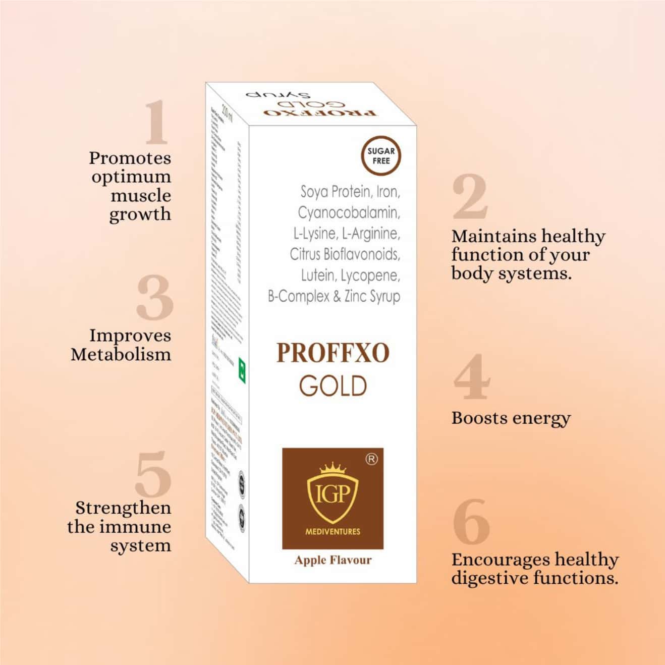 Buy PROFFXO GOLD SYRUP - 200ML Online & Get Upto 60% OFF at PharmEasy