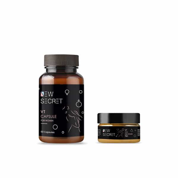 Buy NEWSECRET VT COMBO (60 CAPSULES+50 GM GEL) - FOR WOMEN INTIMATE ...