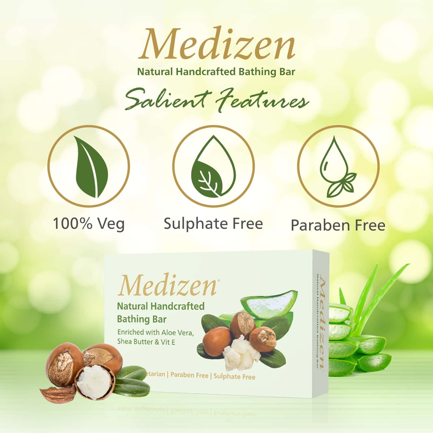 Buy MEDIZEN BATHING BAR 75 GM | NEEM & TULSI | PH BALANCED (PACK OF 3 ...