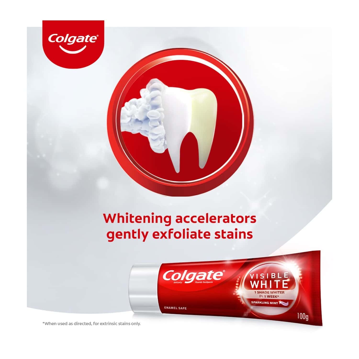 Buy COLGATE VISIBLE WHITE TOOTH PASTE 200 GM Online & Get Upto 60% OFF ...