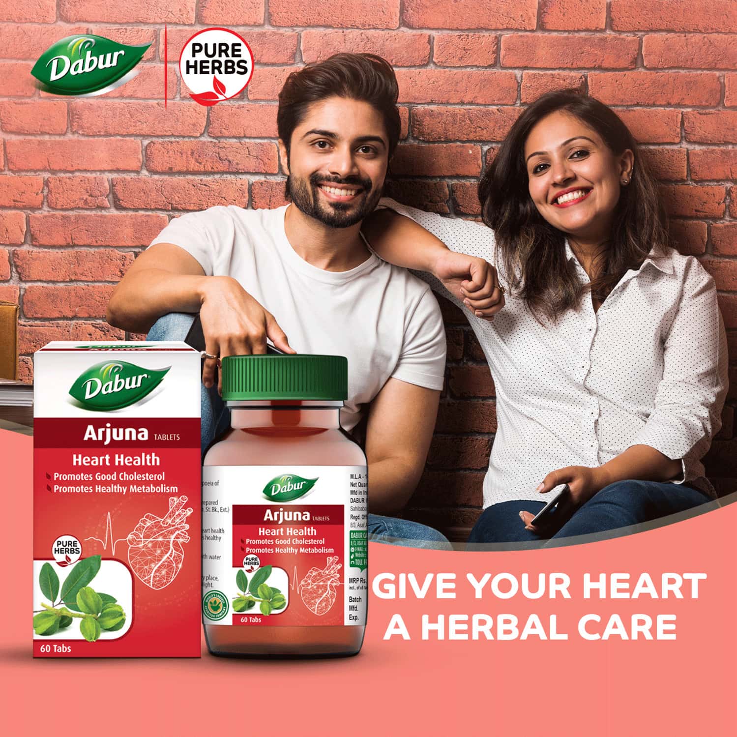Buy DABUR ARJUNA TABLETS - 60 TABS Online & Get Upto 60% OFF at PharmEasy