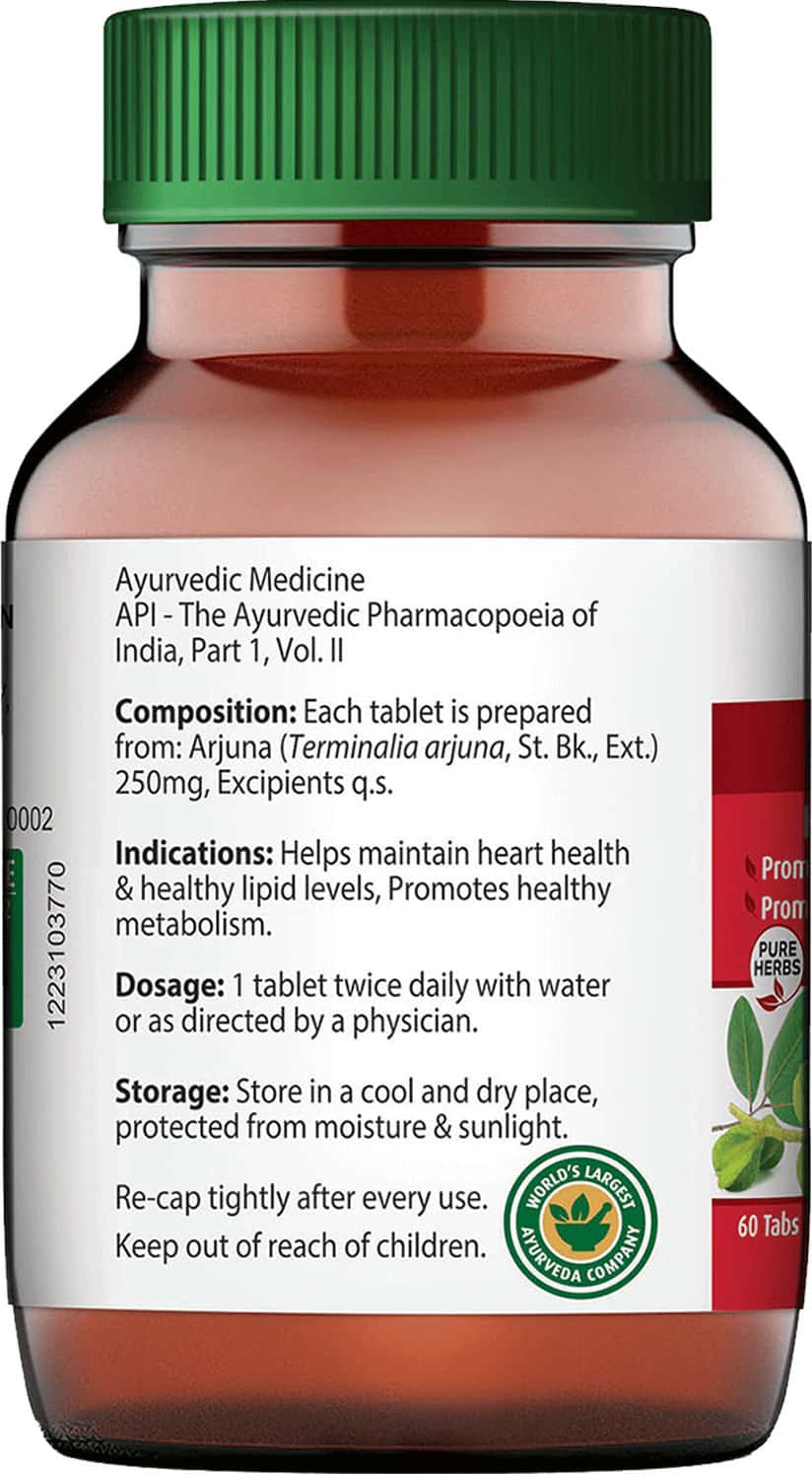 Buy DABUR ARJUNA TABLETS - 60 TABS Online & Get Upto 60% OFF at PharmEasy