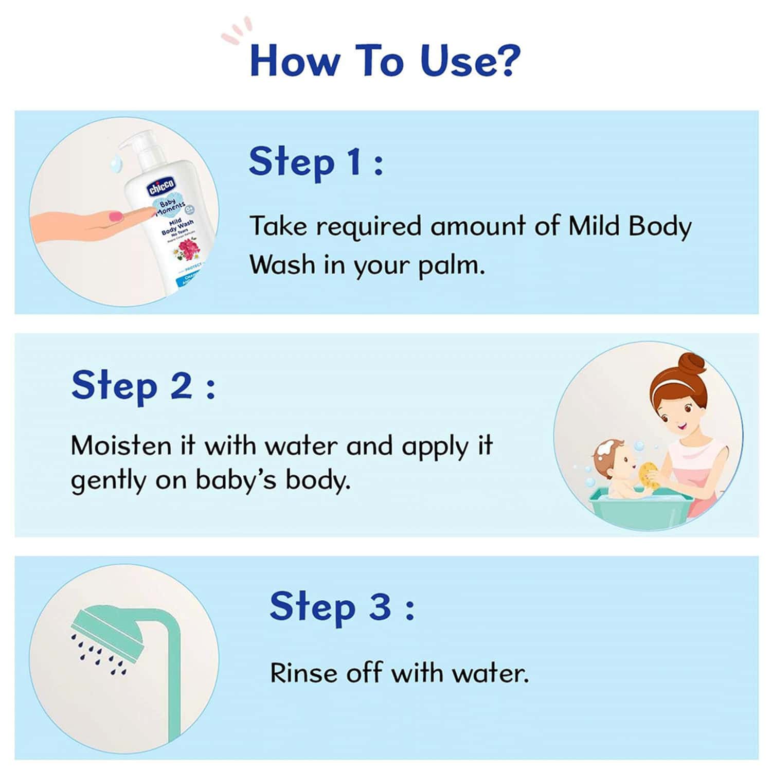 Buy CHICCO BABY MOMENTS MILD BODY WASH PROTECT NO TEARS FOR SOFT SKIN ...