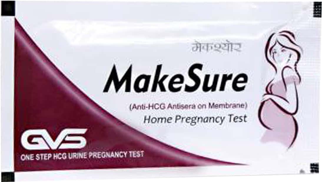 Buy MAKE SURE PREGNANCY TEST KITS - MINI Online & Get Upto 60% OFF at ...