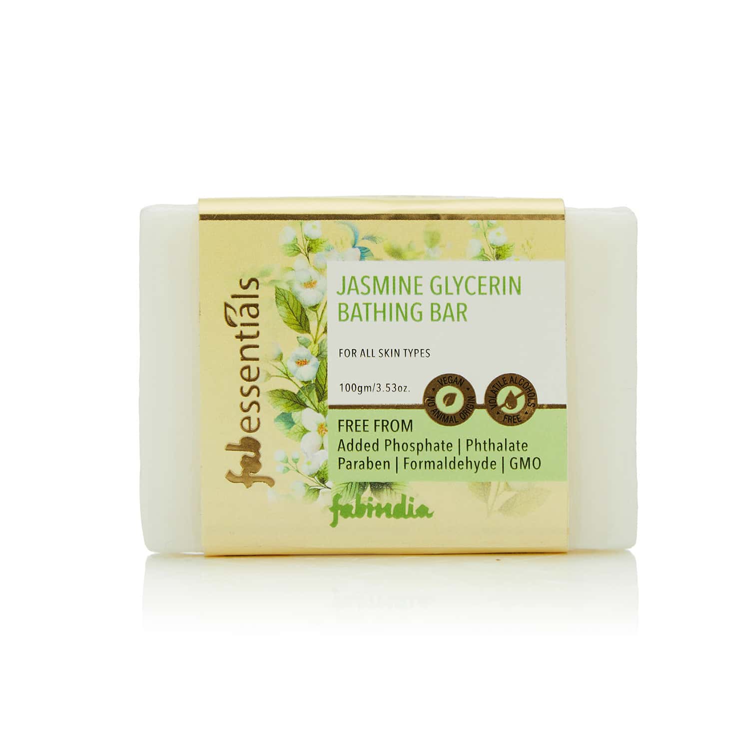 Buy FABESSENTIALS JASMINE BATHING BAR - 100 GM Online & Get Upto 60% OFF at PharmEasy