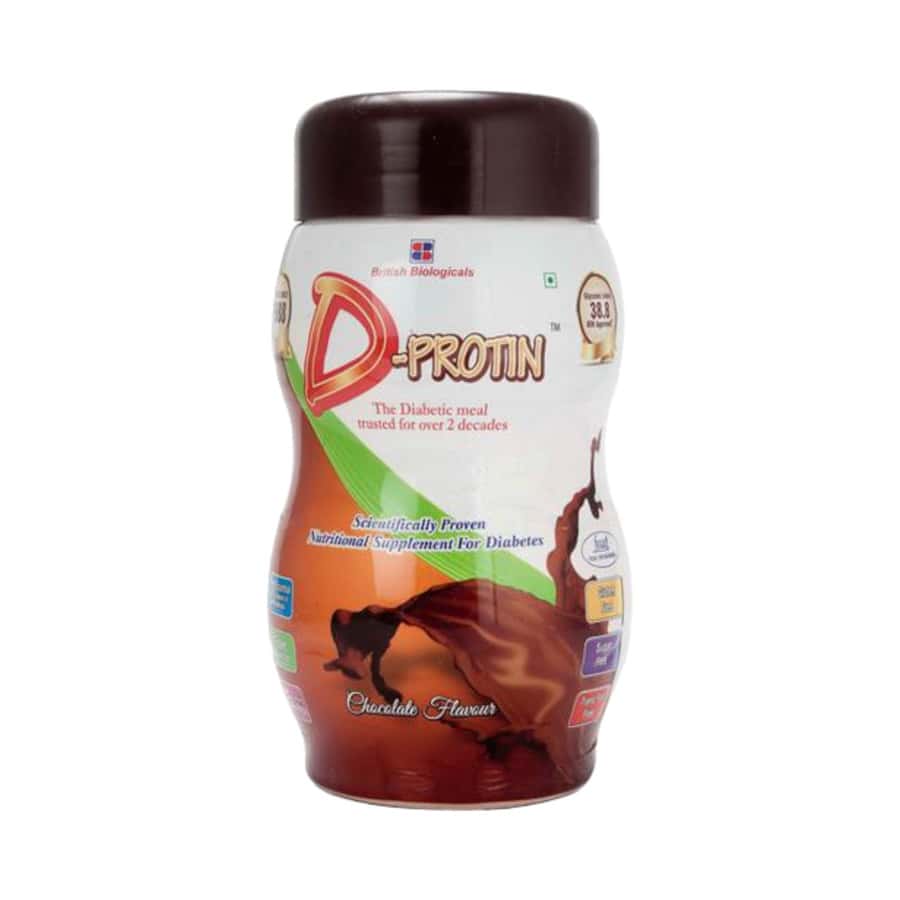 Buy D-PROTIN CHOCOLATE DIABETES CARE POWDER - 500 G Online & Get Upto ...