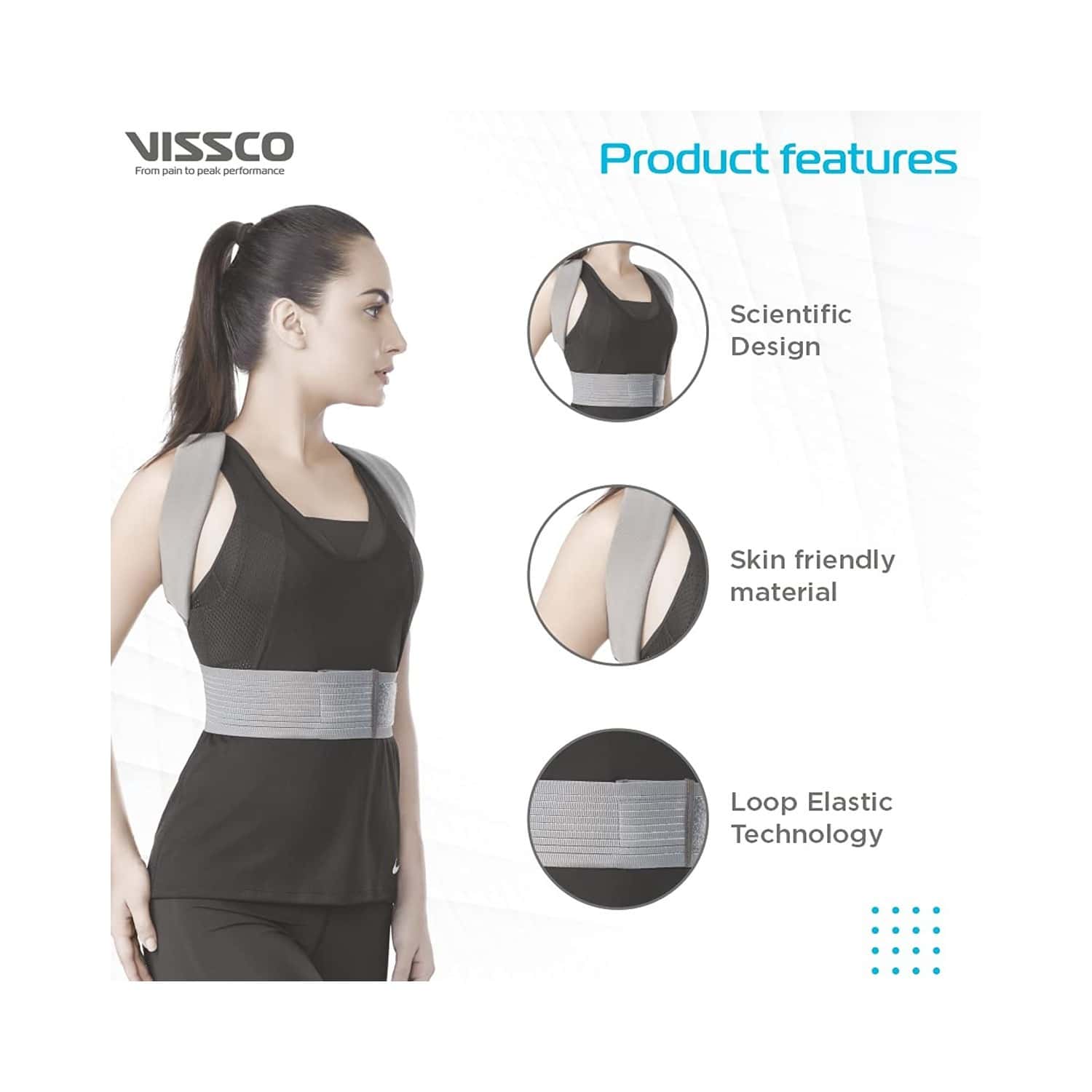 Buy VISSCO POSTURE AID - LARGE Online & Get Upto 60% OFF at PharmEasy