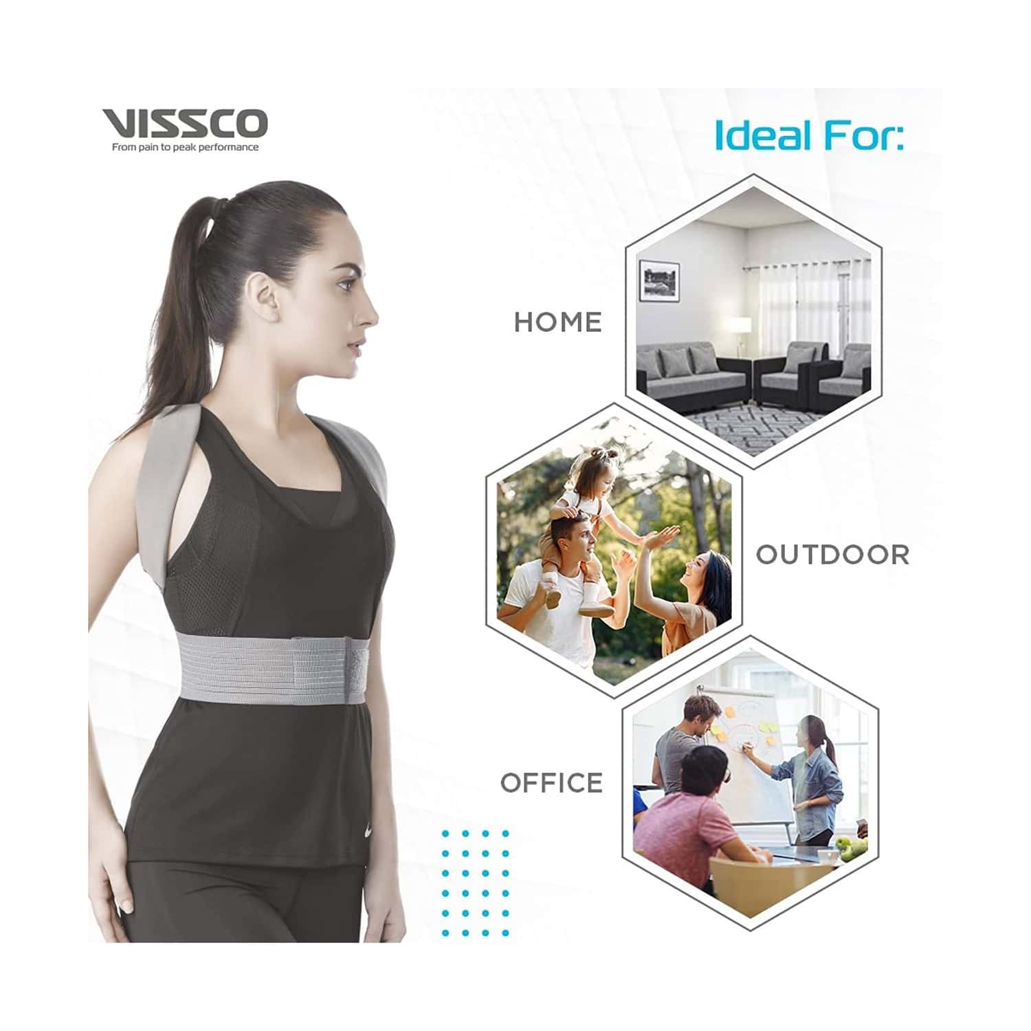 Buy VISSCO POSTURE AID - LARGE Online & Get Upto 60% OFF at PharmEasy