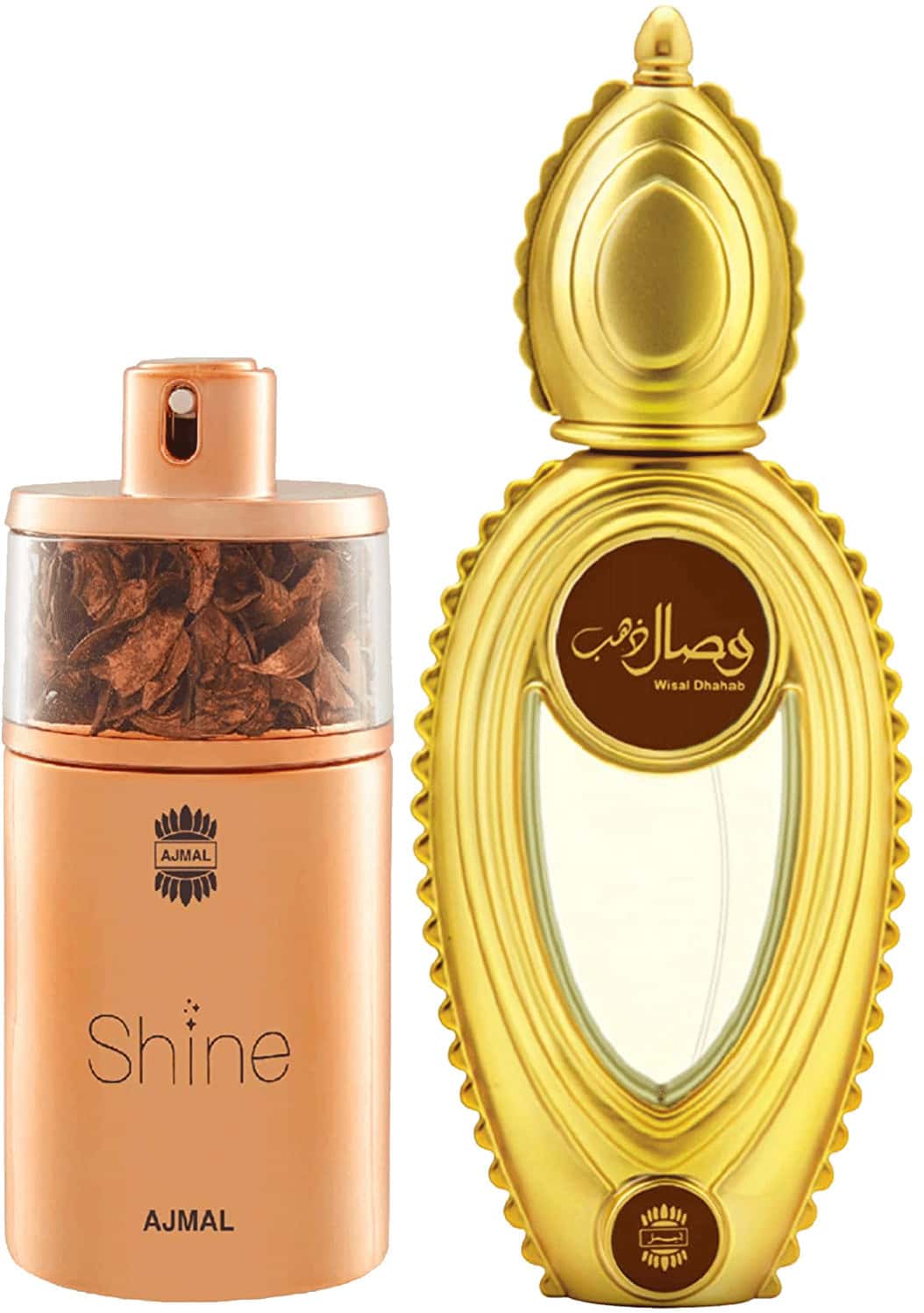 Buy AJMAL SHINE EDP POWDERY 75ML PERFUME FOR WOMEN AND SILVER SHADE EDP ...