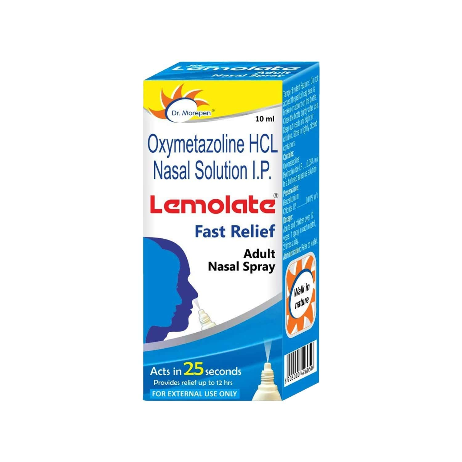Buy Dr. Morepen Lemolate Nasal Spray - 10ml Online & Get Upto 60% OFF ...