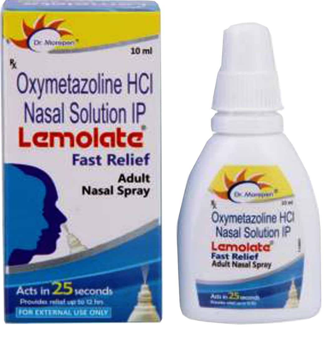 Buy DR. MOREPEN LEMOLATE NASAL SPRAY - 10ML Online & Get Upto 60% OFF ...