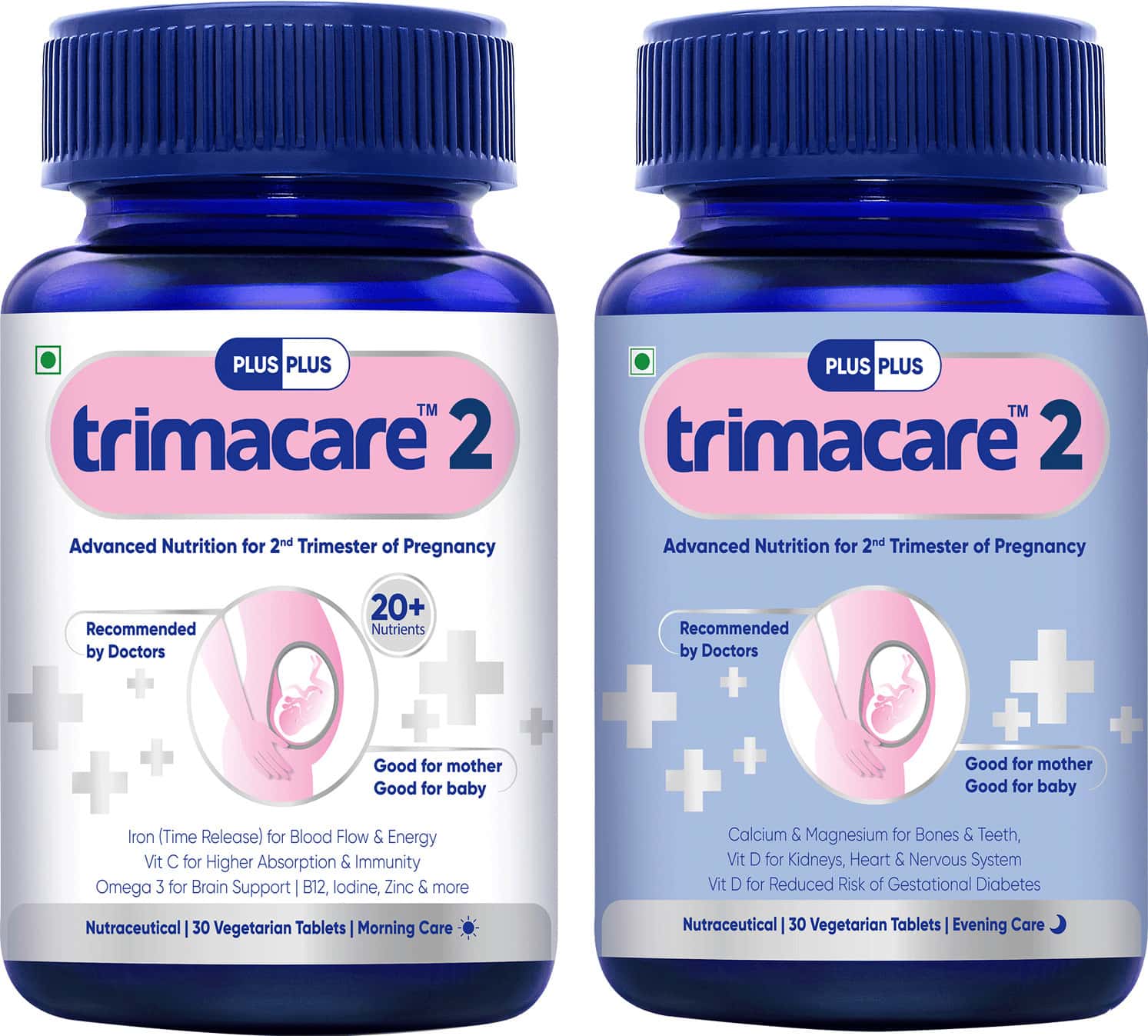 Buy TRIMACARE 2 VEGETARIAN TABLET (30 EACH) Online & Get Upto 60% OFF ...