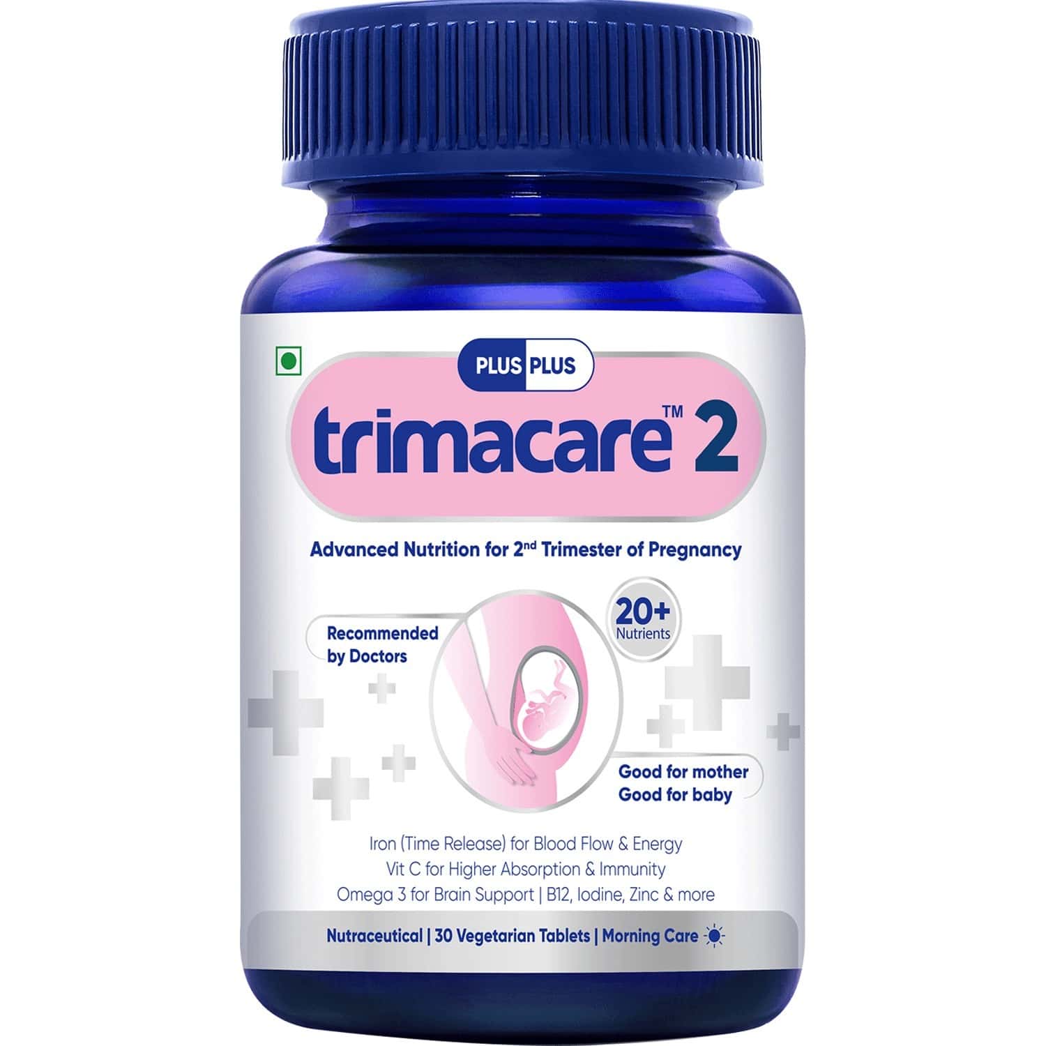 Buy TRIMACARE 2 VEGETARIAN TABLET (30 EACH) Online & Get Upto 60% OFF ...