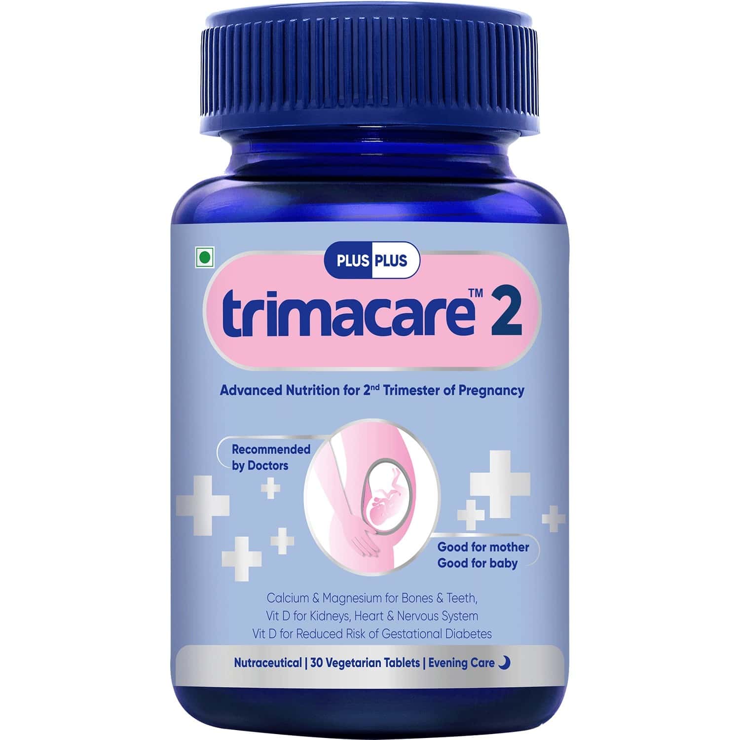 Buy TRIMACARE 2 VEGETARIAN TABLET (30 EACH) Online & Get Upto 60% OFF ...
