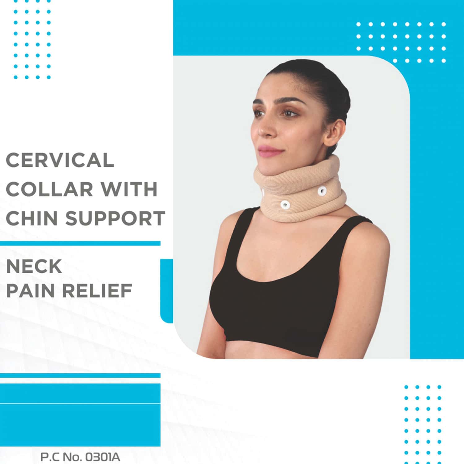 Buy VISSCO CERVICAL COLLAR WITH CHIN SUPPORT |PROVIDES SUPPORT ...