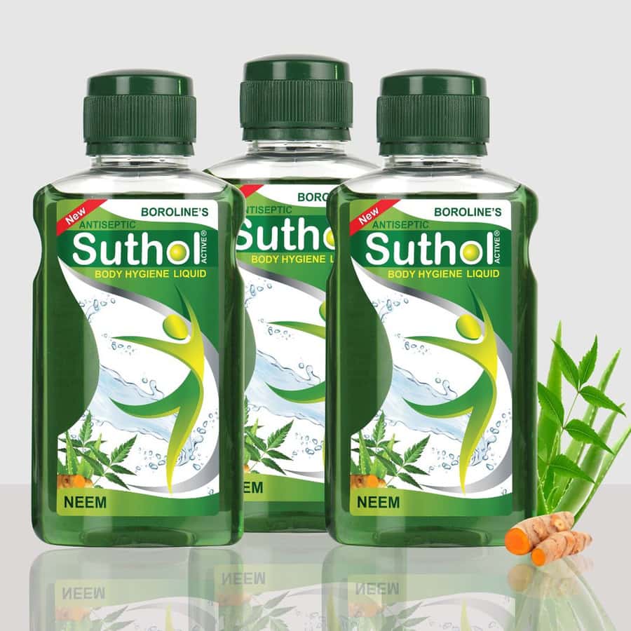 Buy BOROLINE'S SUTHOL ACTIVE ALOE VERA ANTISEPTIC SPRAY 100ML X 4 ...
