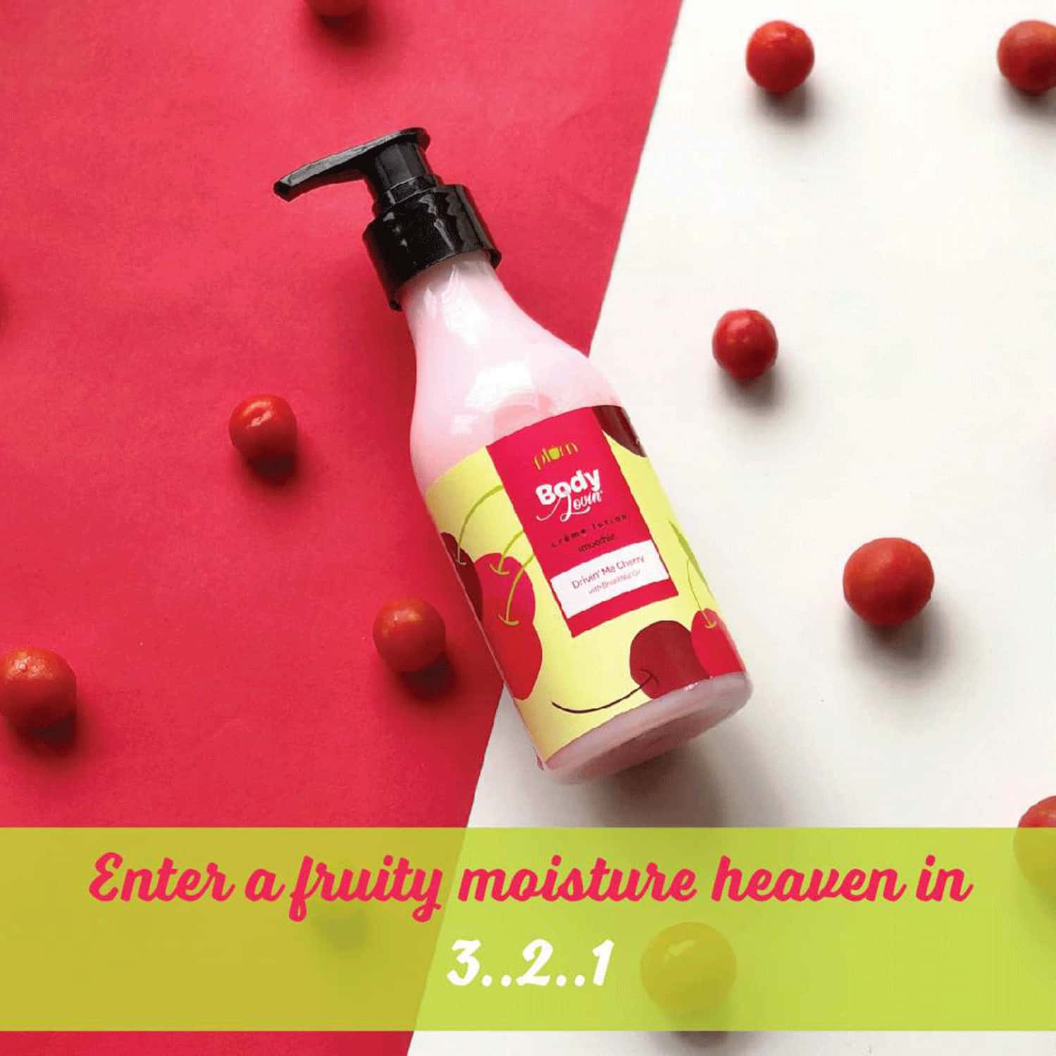 Buy PLUM BODYLOVIN DRIVIN ME CHERRY SMOOTHIE (CREAM LOTION) - 240 ML ...