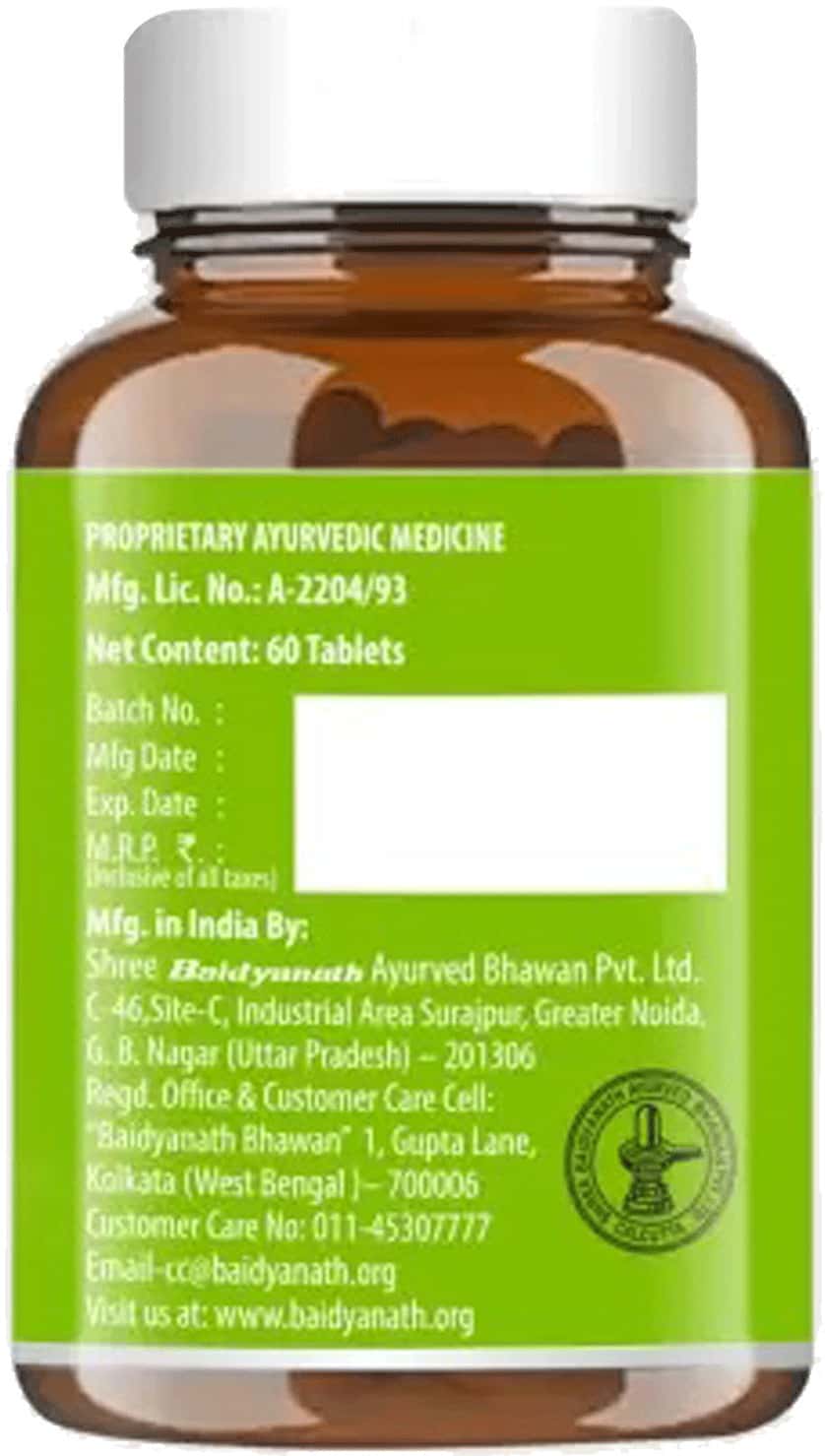 Buy BAIDYANATH AMLAKI (AMLA) TABLETS | HELPS TO BUILD IMMUNITY| 60 TB ...