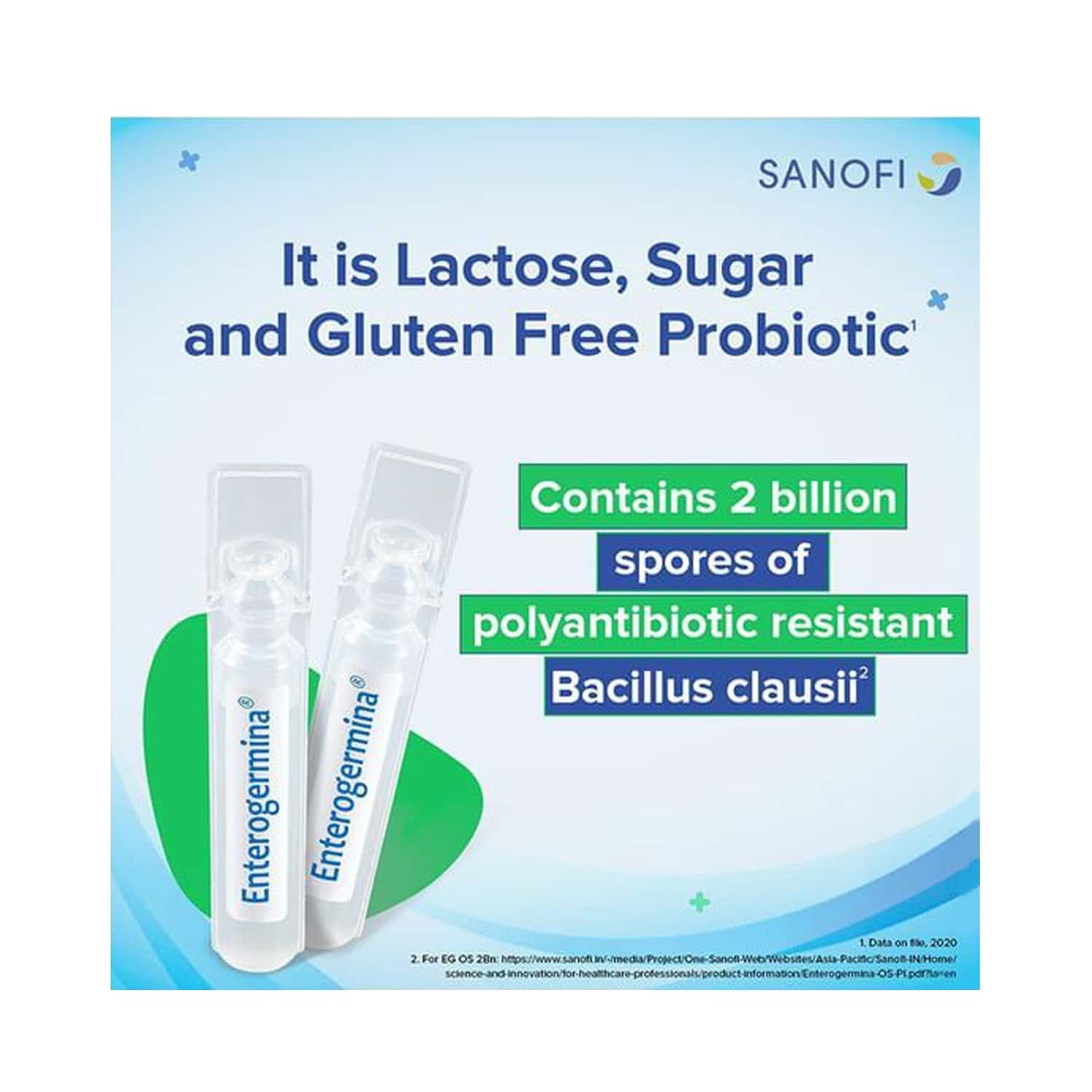 Buy ENTEROGERMINA BOTTLE OF 5ML SUSPENSION Online & Get Upto 60% OFF at ...