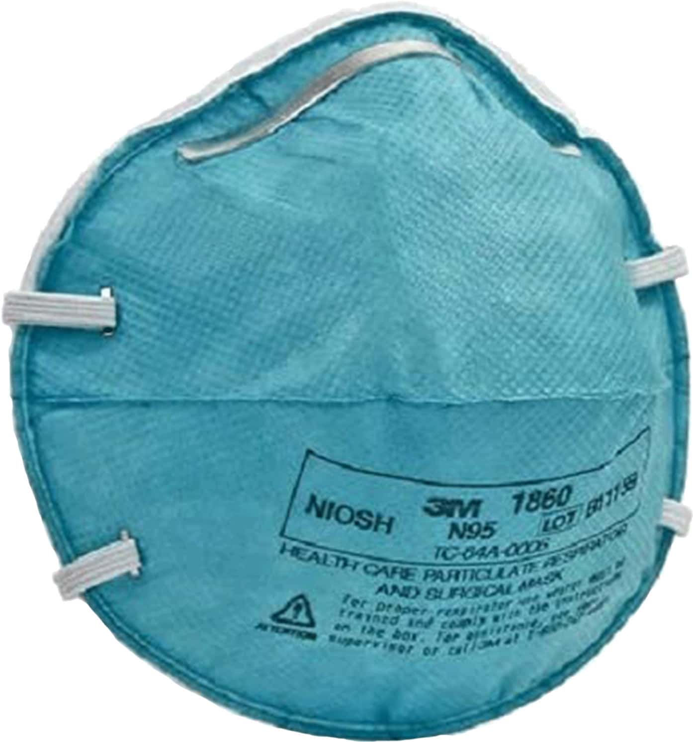 Buy 3M N95 1860 HEALTH CARE PARTICULATE RESPIRATOR AND SURGICAL MASK ...