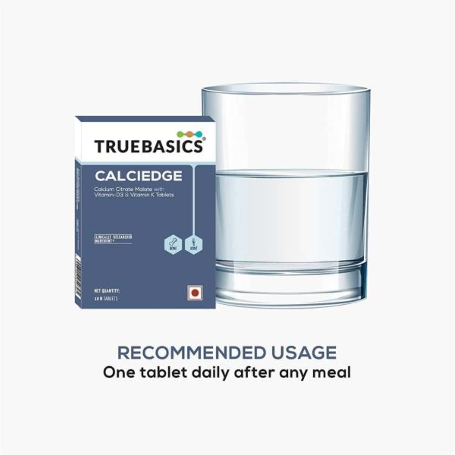 Buy CALCIEDGE TABLET 10 NO'S Online & Get Upto 60% OFF at PharmEasy