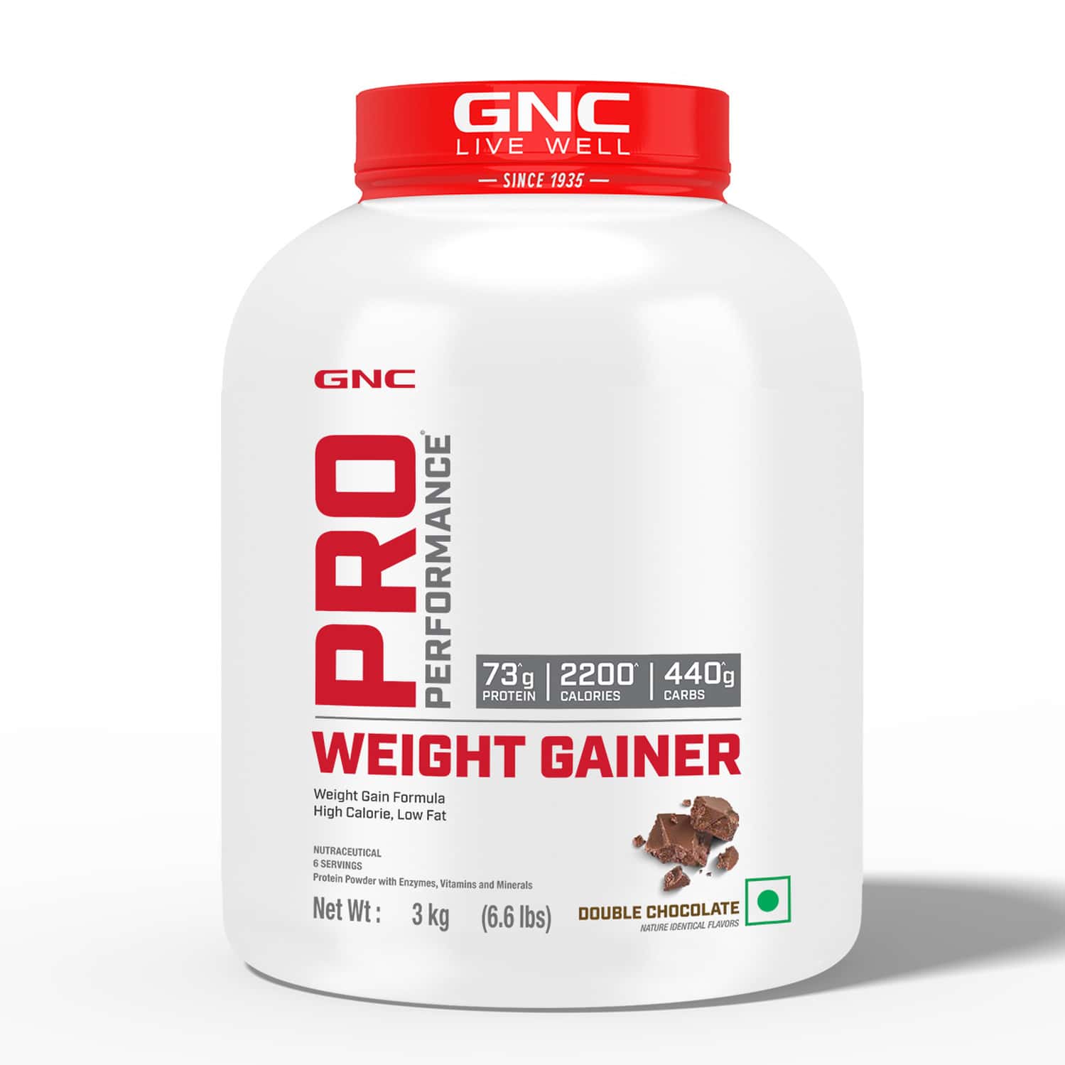 Buy GNC PRO PERFORMANCE 100% WHEY PROTEIN POWDER, 1.8 KG | 24G PROTEIN ...