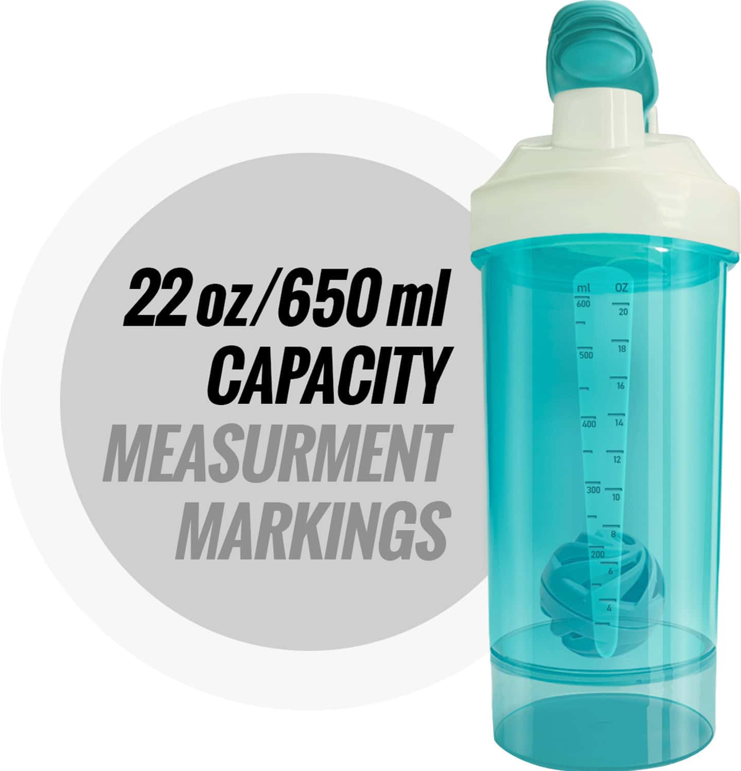 Buy MUSCLEXP GYM SHAKER PRO XP BLENDER 650 ML WITH COMPARTMENT FOR ...