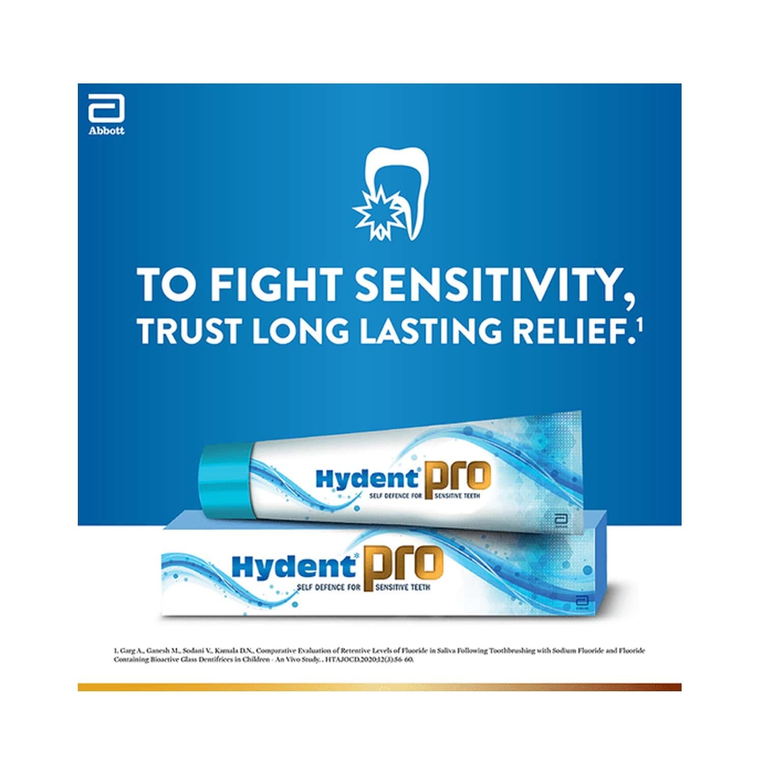 Buy HYDENT PRO FOAMING FLUORIDATED TOOTHPASTE-70 GM Online & Get Upto ...
