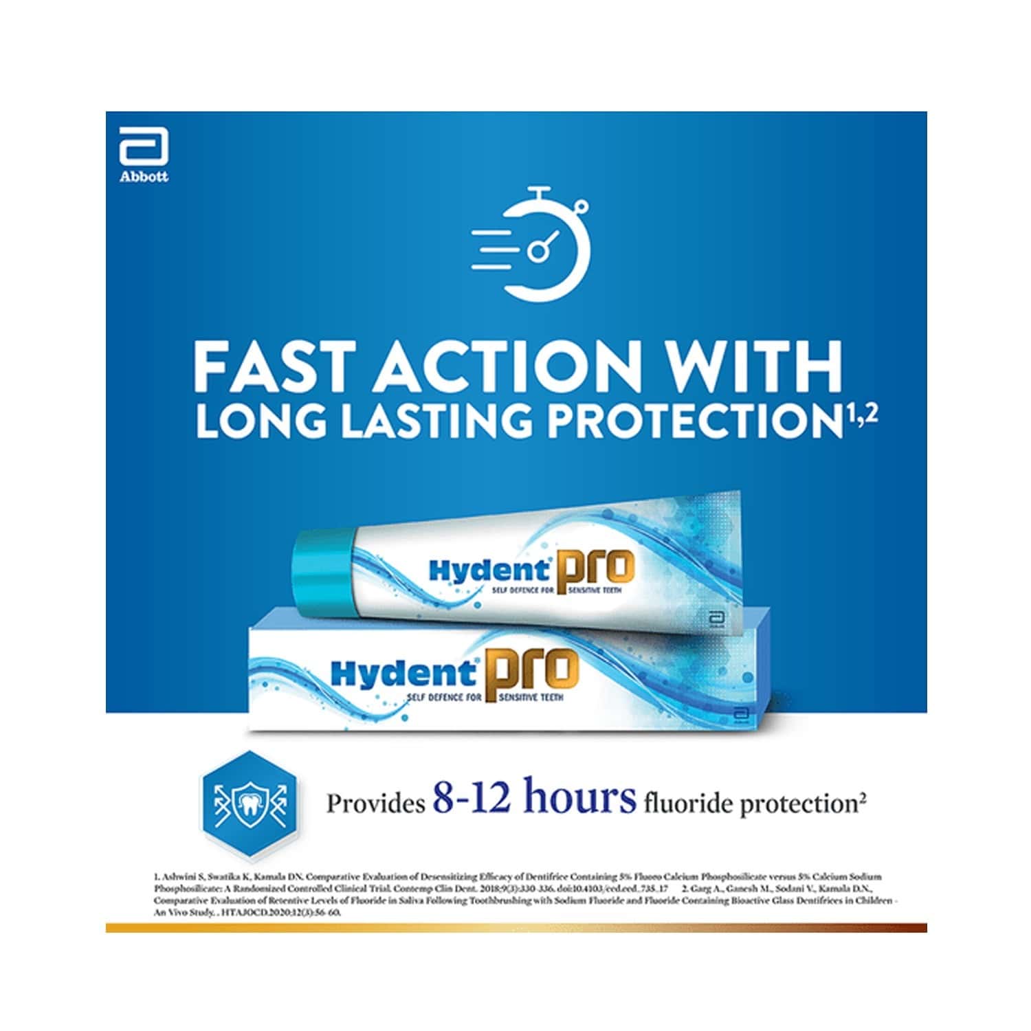 Buy HYDENT PRO FOAMING FLUORIDATED TOOTHPASTE-70 GM Online & Get Upto ...