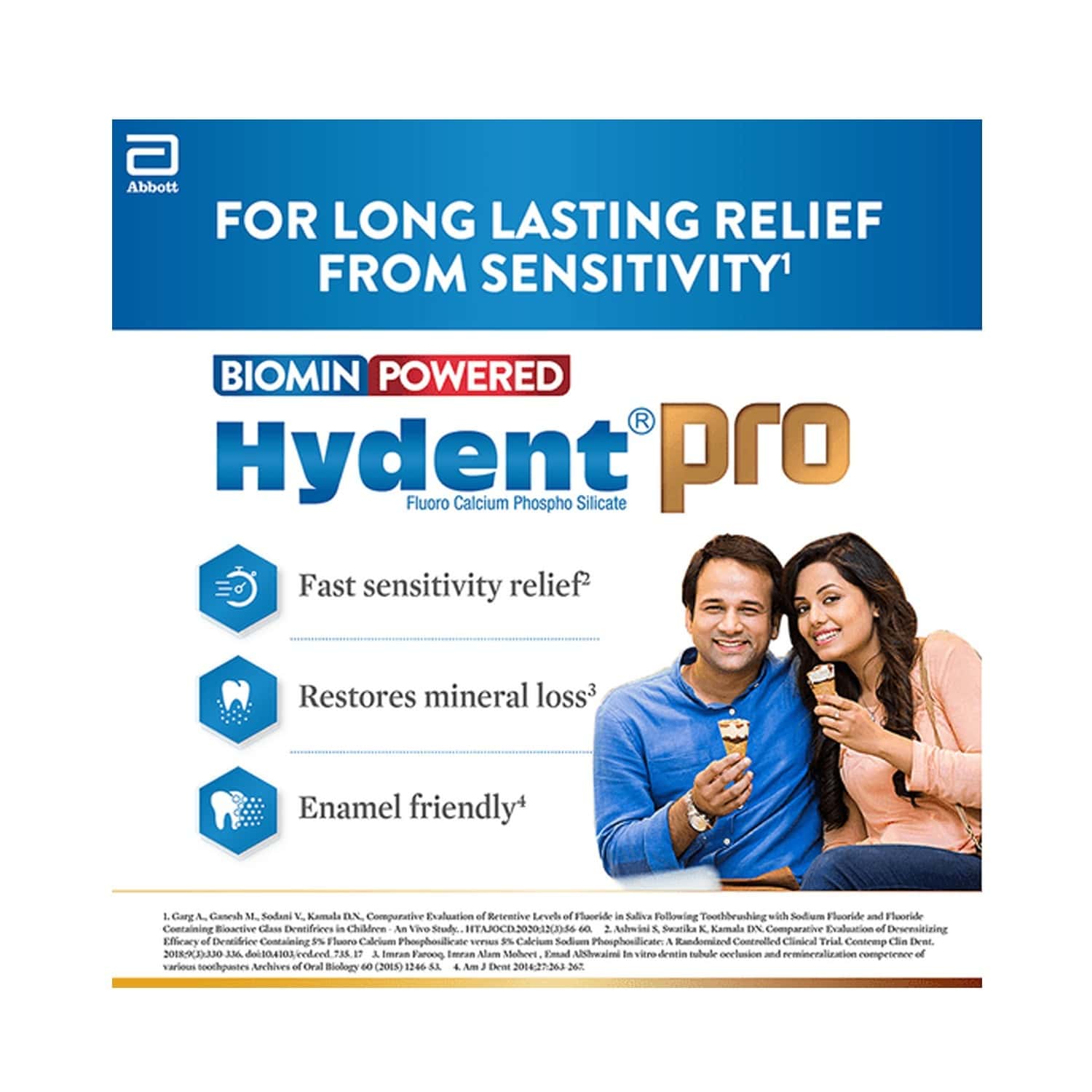 Buy HYDENT PRO FOAMING FLUORIDATED TOOTHPASTE-70 GM Online & Get Upto ...