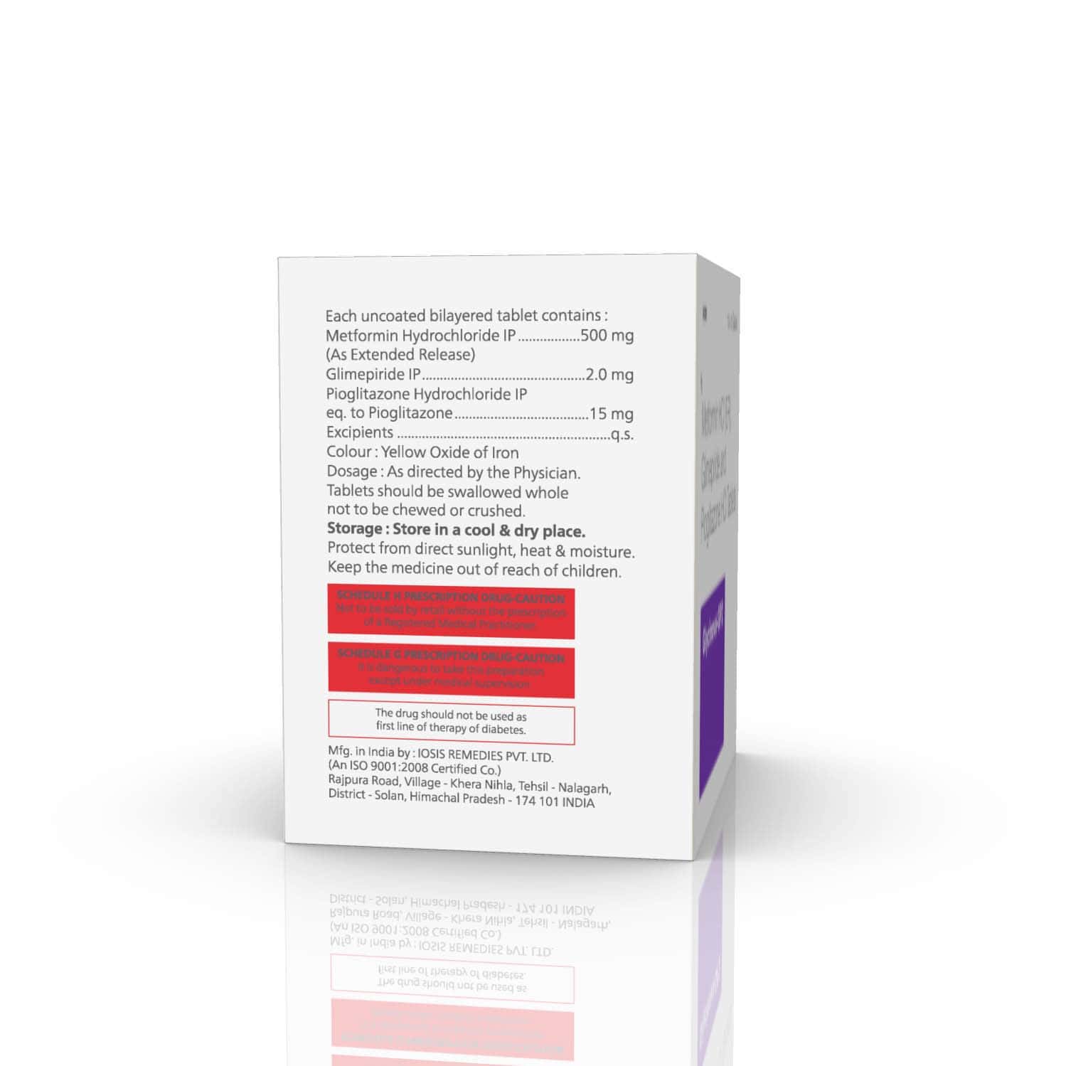 Buy Glycinova Gp 2mg Strip Of 10 Tablets Online at Flat 15% OFF | PharmEasy
