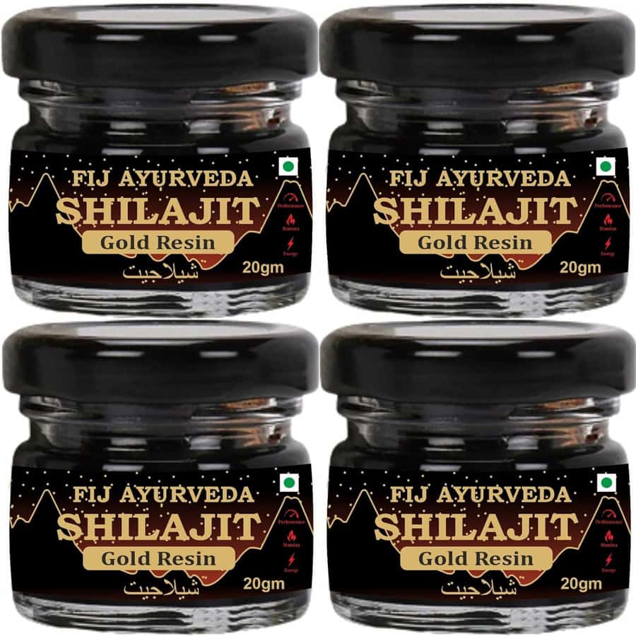 Buy FIJ AYURVEDA SHILAJIT/SHILAJIT GOLD RESIN (SEMI LIQUID)|ASHWAGANDHA ...