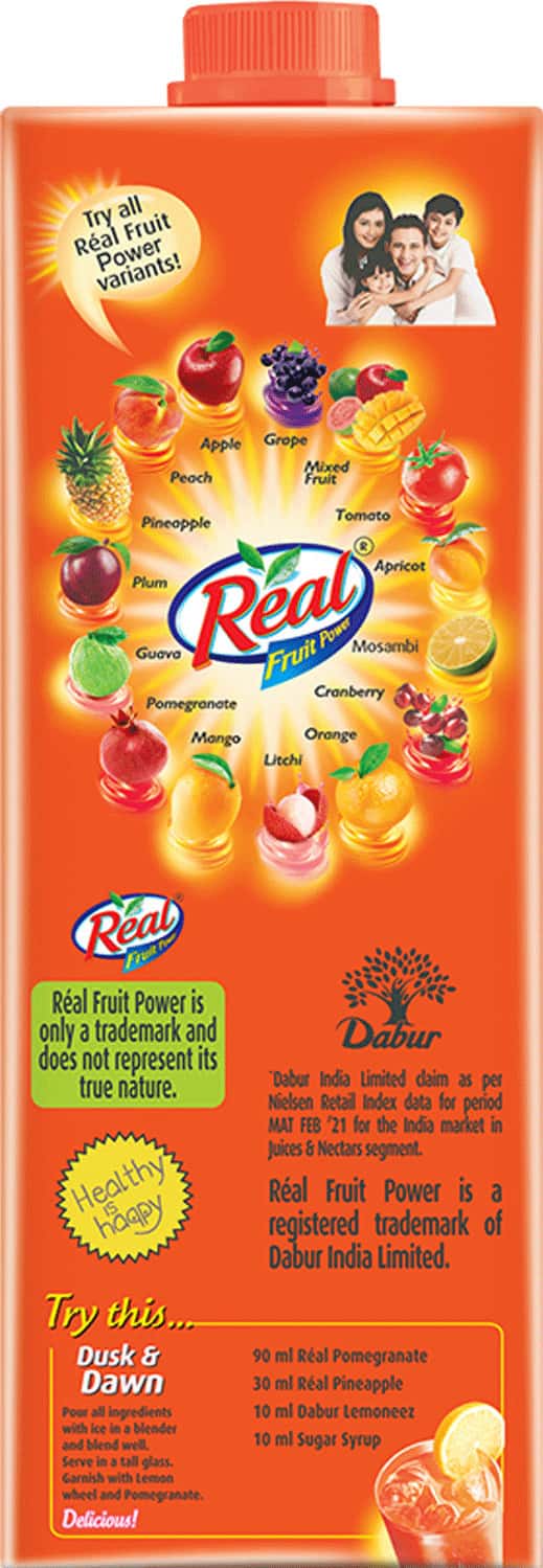 Buy REAL FRUIT POWER POMEGRANATE JUICE-1L Online & Get Upto 60% OFF at ...
