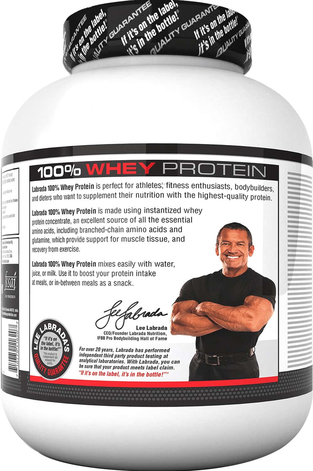 Buy LABRADA 100% WHEY PROTEIN - 4.4BS (2KG) VANILLA Online & Get Upto ...